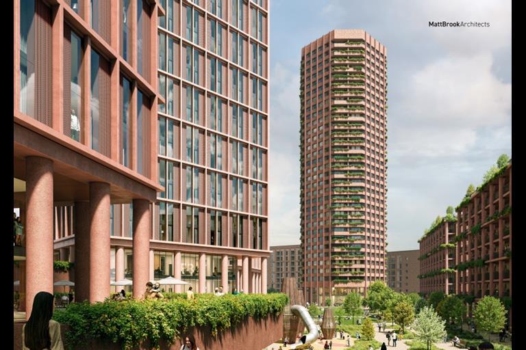 More details emerge of Matt Brook Architects’ plans for £1bn Salford ...